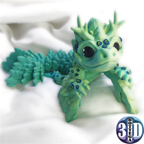 3d File Hanè Tiny Wyvern Articulated Flexy Toy 🐉・3d Printable Design