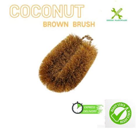 Coconut Fibre Brown Brushbrown Brushcleaning Brushberus Sabut