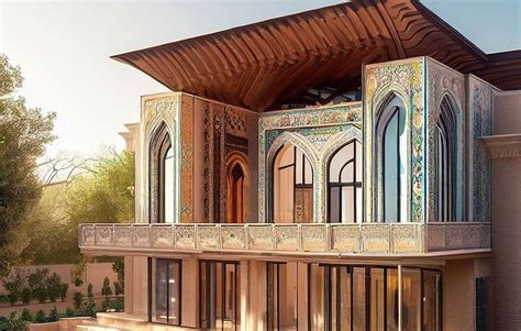 تصاویر شگفت‌انگیز از خانه‌های مدرن به سبک معماری قاجار چیدانه