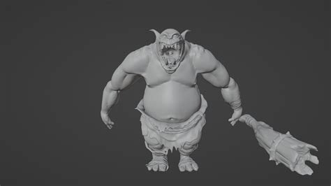 ogre character blender market