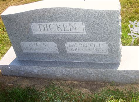 Laurence E Dicken 1910 1978 Find A Grave Memorial