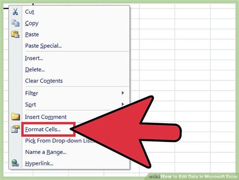 How To Edit Data In Microsoft Excel With Pictures Wikihow