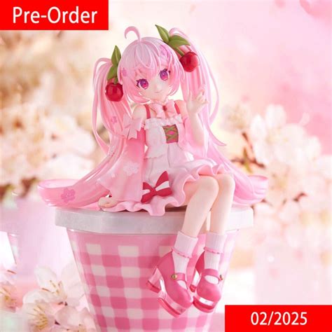 M H Nh Hatsune Miku Sakura Noodle Stopper Figure Ch Nh H Ng Furyu