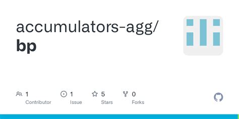 Github Accumulators Aggbp