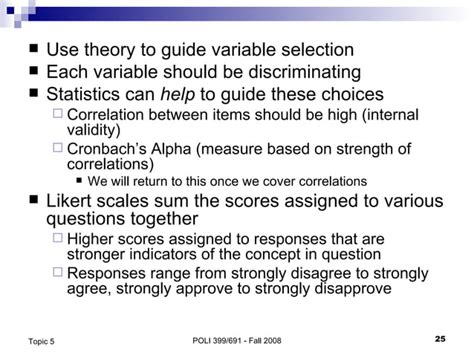 Concepts Operationalization And Measurement Ppt