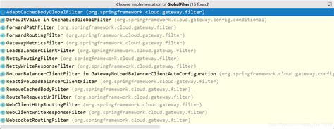 Spring Cloud 学习笔记七：搭建微服务工程之gateway 全局过滤器（globalfilter）globalfilter没起作用