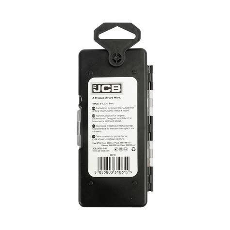 Jcb Multi Purpose Drill 4 Piece Set Amia Quality Products Available