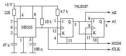 A Four Channel X Y Oscilloscope Multiplexer
