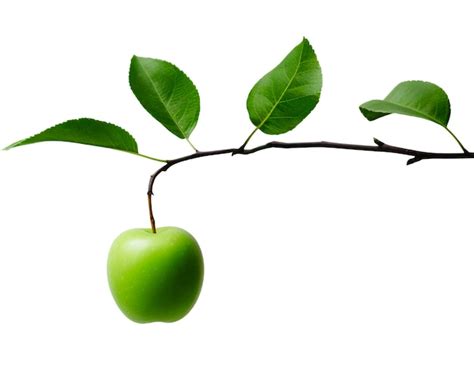 Maçãs Isoladas De Perto Psd Grátis