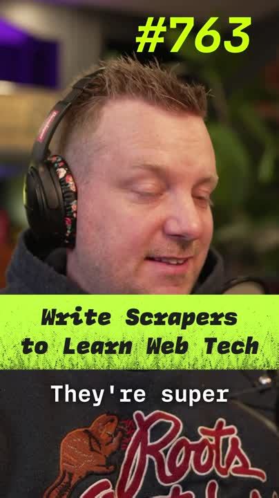 Highly Recommend This Episode Of Syntax Podcast About Web Scraping