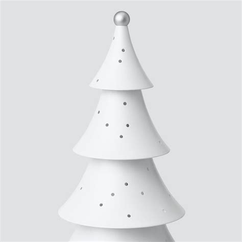 StrÅla Christmas Led Decorative Table Lamp Tree Metal Battery Operated