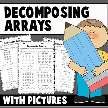 Decomposing Arrays Worksheets By Krishna Chaitanya Sambana TpT