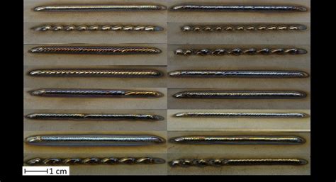 A And B Show The Columnar Grain Structure In The Bead Nucleating