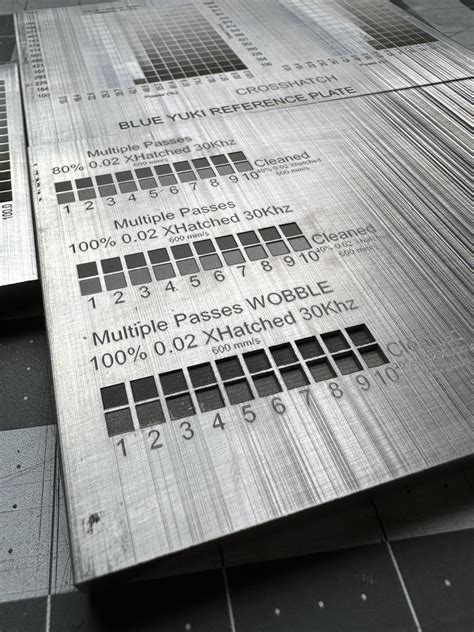 Engraving Vs Marking On Aluminum 50w Galvo Fiber Rlaserengraving