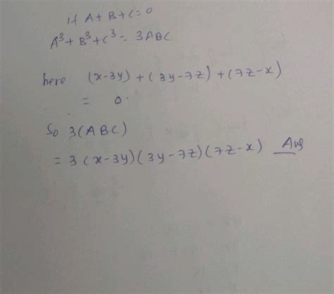 Factorise X 3 Y {3} 3 Y 7 Z {3} 7 Z X {3}