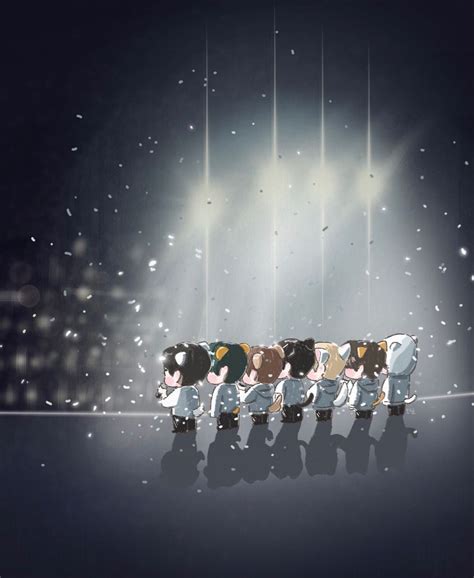 Enhypen Cute Wallpapers Chibi Wallpaper Album Cover Wallpaper Collage