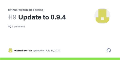Update To Issue Flathub Org Fritzing Fritzing GitHub