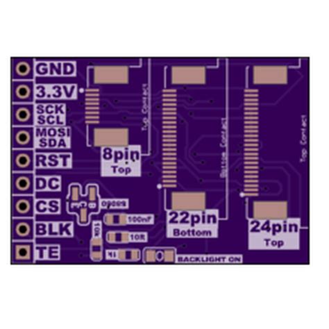 Universal IPS Display Breakout Board Hackaday Io Universal IPS Display Breakout Board Hackaday Io