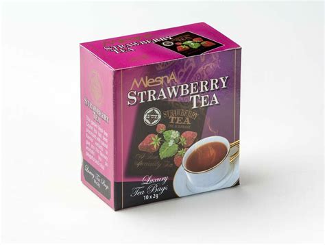 Mlesna Tea Μαύρο Τσάι Κεϋλάνης Φράουλα 10 Φακελάκια 20gr | Skroutz.gr