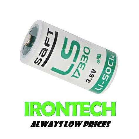 Original Saft Ls17330 Battery Lithium Thionyl Chloride 36v 2100mah For