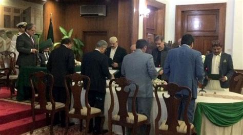 New Ministers Members Of Sindh Cabinet Take Oath