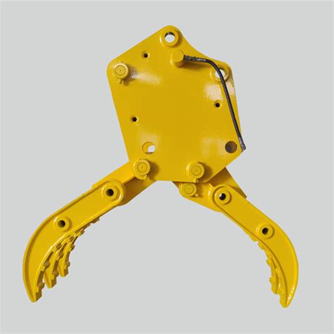 Hydraulic Rotating Grapple Hydraulic Non Rotating Excavator Grapple