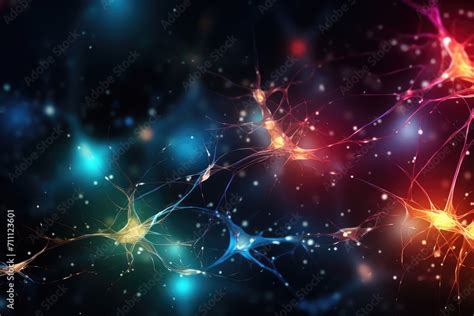 Anatomy Brain Nerve Cells Neuronal Mind Cell Network Neurons Elongated