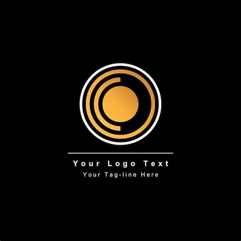 Logo Premium Vector O Letter Em Duas Variações De Cores Belo Design De