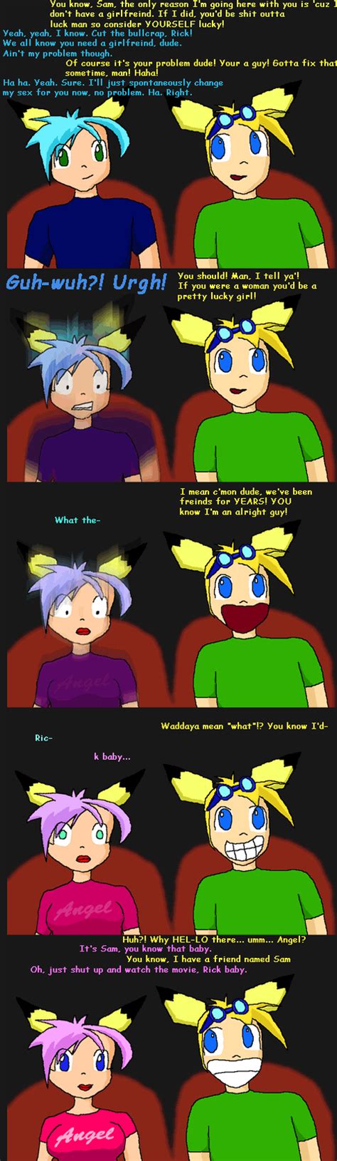 Gender Change At The Movies By Tehninjabunneh On DeviantArt