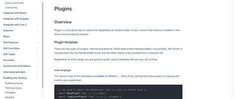 Fixing Formatting Bugs In The New Docs · Issue 8149 · Handsontable