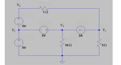 Solved Determine The Correct Nodal Voltages For The Network