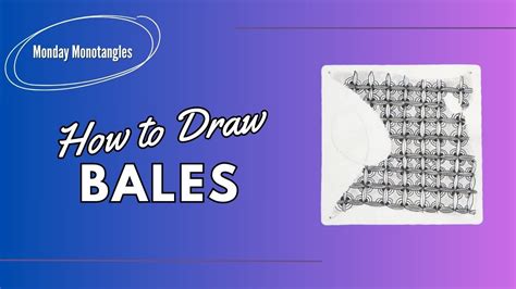 How To Draw Bales YouTube