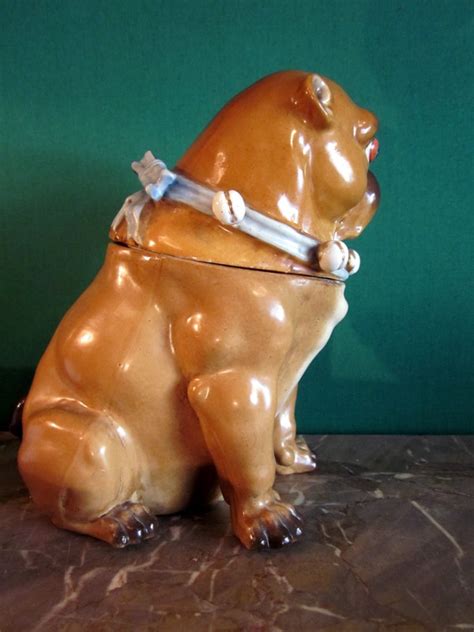 Proantic Pot Candy Or Tobacco Carlin Porcelain Polychrome19e