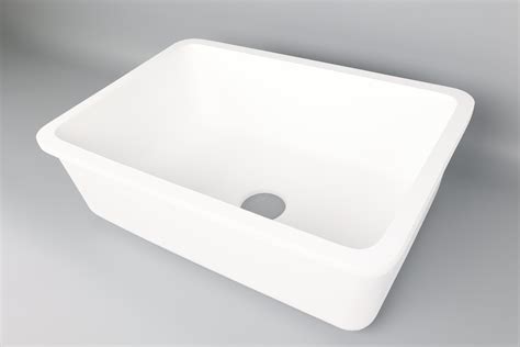 Artificial Stone Bathroom Sink Rectangular Solid Surface Basin Sanitary
