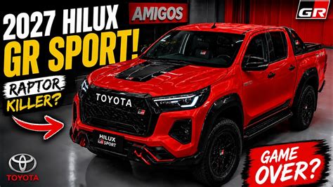 2027 Hilux Gr Sport First Look Toyota Finally Built A Ranger Raptor