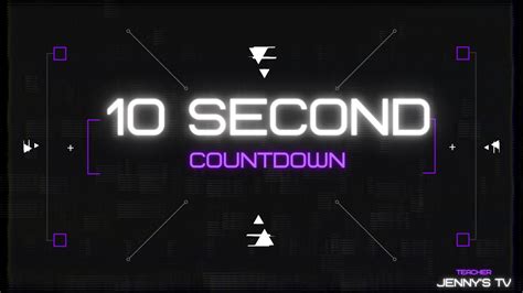 10 Second Timer Countdown Youtube