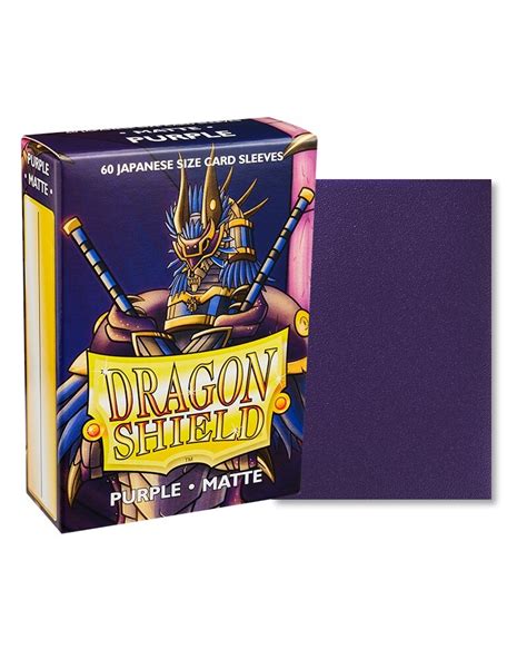 Card Sleeves 5 Packs Dragon Shield Matte Mini Japanese Jet 60 Ct Card