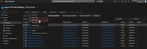 avd host pools at a glance which ones are validation host pools