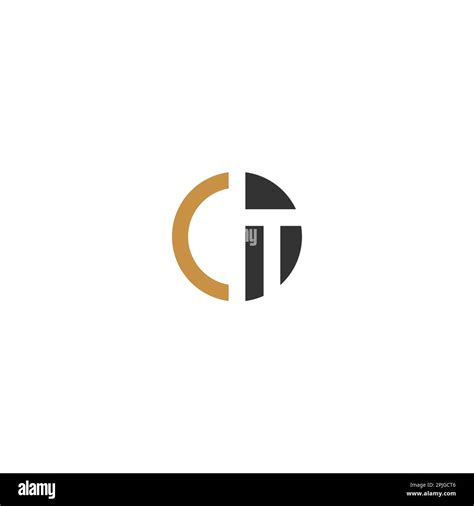 Alphabet Initials Logo Ct Tc C And T Stock Vector Image And Art Alamy