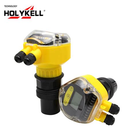 Holykell Explosion Proof Fuel Oil Ultrasonic Level Sensor With Display