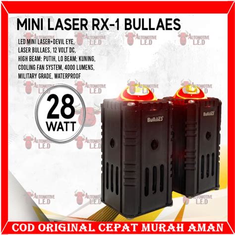 Jual Original Lampu Led Laser X1 Mini Laser Rx 1 28 Watt Merk Bullaes