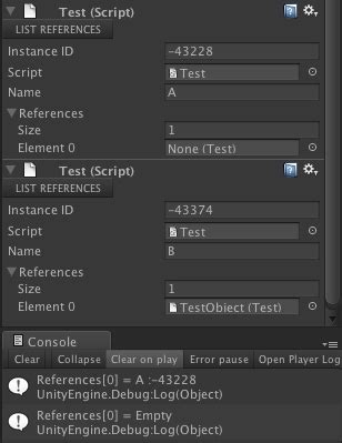Array Of Components Is Broken When Duplicating Game Object Unity Engine Unity Discussions