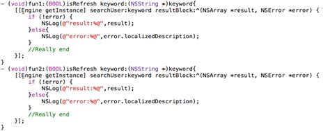 Ios How To Custom Group Notify For Blocks Of Functions Stack Overflow