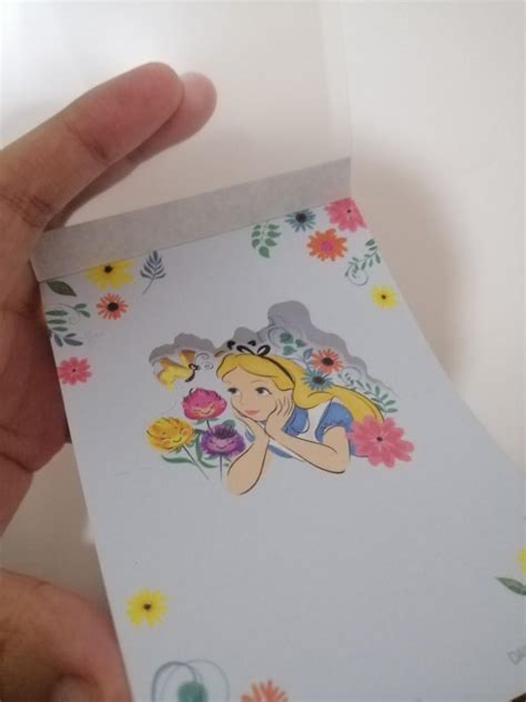 Alice In Wonderland Popup Notepad Hobbies And Toys Stationary And Craft