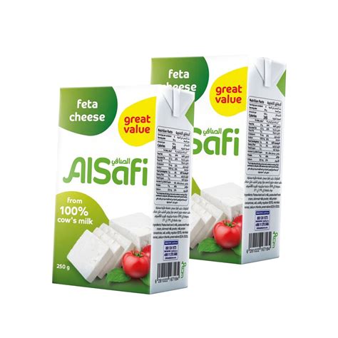 Al Safi Feta Cheese Value Pack 2 X 250 G Online At Best Price Soft