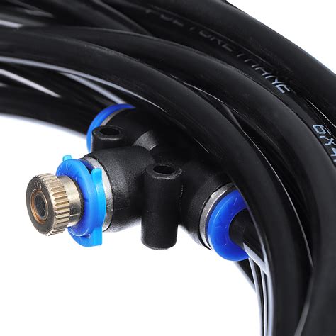 New 10m3m Outdoor Mist Coolant System Water Sprinkler Garden Patio