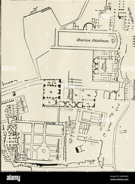 Palatine Hill Rome Map