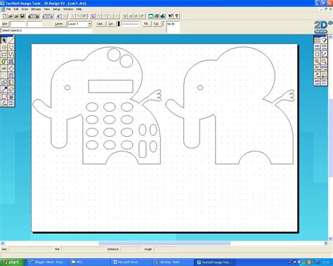 Nilesh Product Design 2 ~ Module Task 2 Cad 2d Design Tools Machine Drawing For Laser