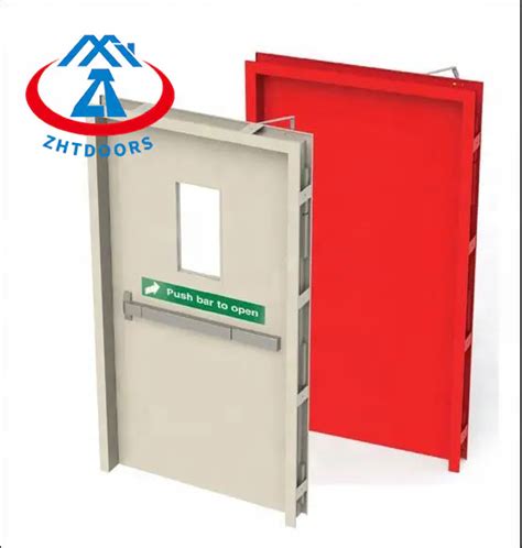 Steel Fire Rated Door Factory En Fireproof Door Zhongtai