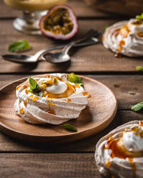 Passion Fruit Mini Pavlovas Cooking With Wine Blog